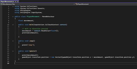 Input System Not Responding To Keyboard Input Unity Engine Unity