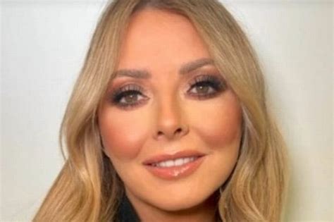 Carol Vorderman Parades Killer Curves As She Writhes Around In Cheeky