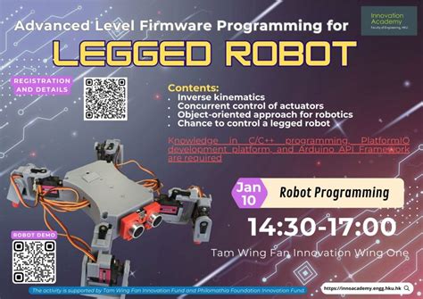 Advanced Level Firmware Programming For Legged Robot 2025 Innovation