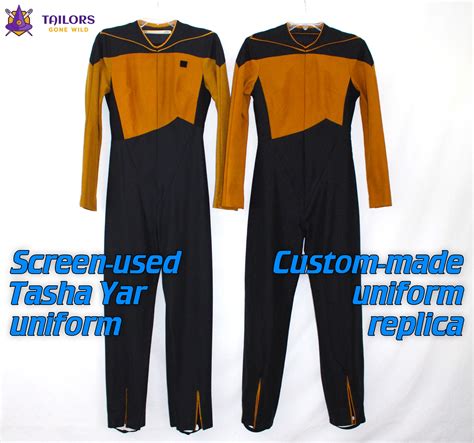Free Tng Jumpsuit Pattern Tasha Yar Season 1 Star Trek Costume Guide
