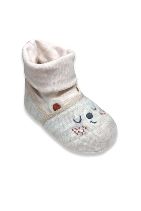 Tiny Feet Triko Çoraplı Lastikli Kaymaz Taban Bebek Patik Panduf İlk Adım Ayakkabısı Fiyatı
