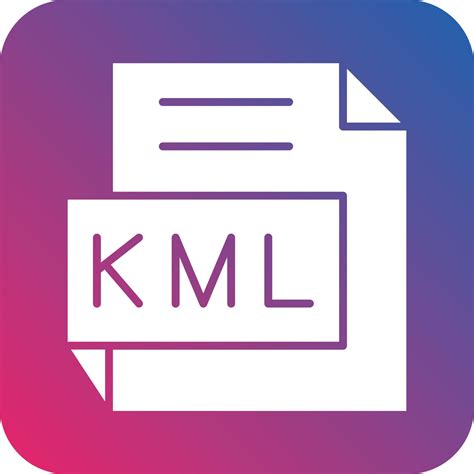 Kml Icon Vector Design 22827784 Vector Art At Vecteezy