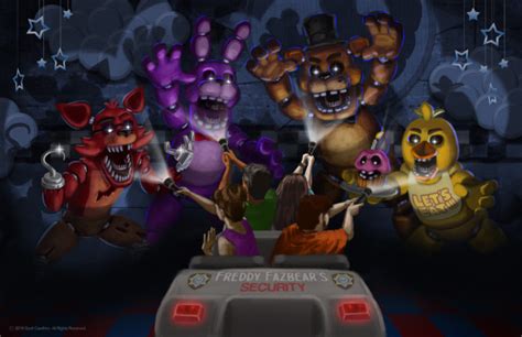 New Concept Art For Five Nights At Freddys Attraction
