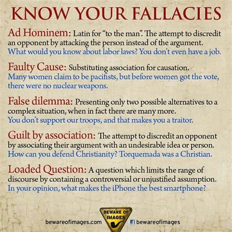 Fallacies Logic And Critical Thinking Logical Fallacies Critical Thinking Skills