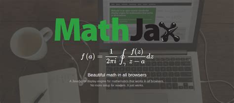 MathJax Interpretador Latex Para Blogs Ajuda Em Latex