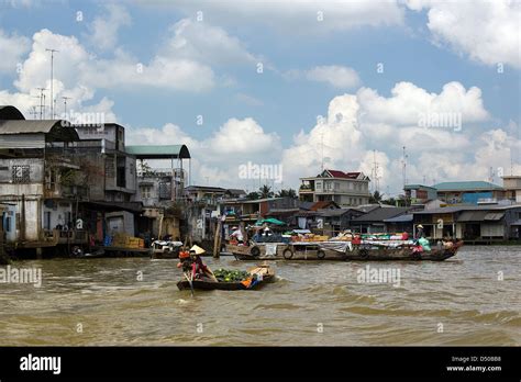 Mekong Delta Vietnam Stock Photo Alamy