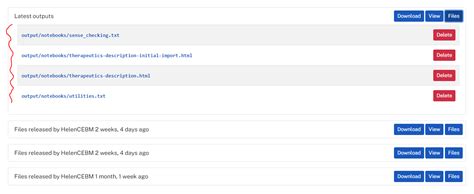 Latest Outputs Links To Files Broken · Issue 1677 · Opensafely Corejob Server · Github
