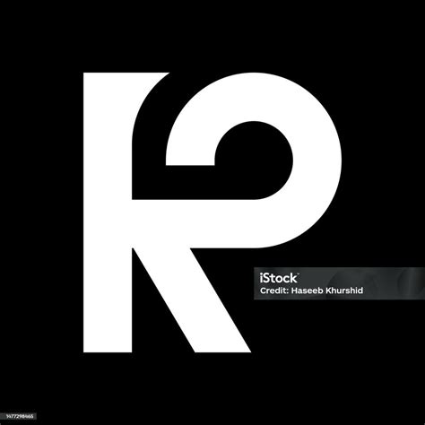 최소한의 R 로고 고급 배경에 R 문자의 아이콘입니다 Rp 모노그램 이니셜을 기반으로 한 로고 아이디어 전문적인 다양한 문자 기호와 배경에 Pr 로고 0명에 대한 스톡 벡터