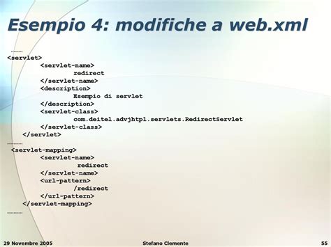tecnologie lato server servlet ppt scaricare
