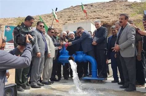 افتتاح دو طرح آبرسانی در داراب و آغاز عملیات حفر چاه‌های جدید همیار