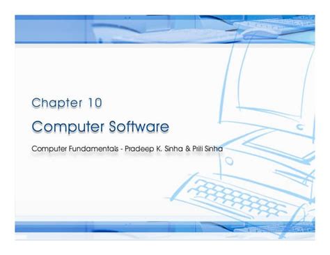 Chapter06 Computer Software Ppt