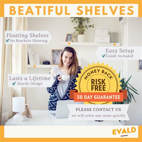 Evald The Heavy Duty Floating Shelf Hardware Heavy Duty Floating Shelf Bracket 4x Floating