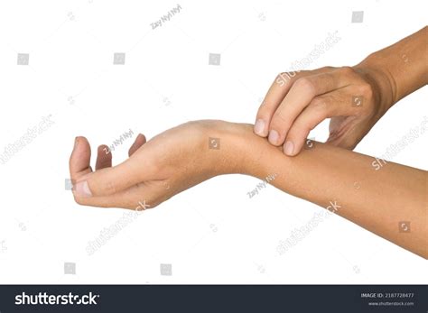 Selfexamination Pulsation Counting Pulse Rate Home Stock Photo Shutterstock