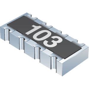 Thick Film Resistor Array CA Series BOURNS SMD For Telecom Applications