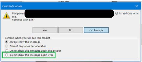 Component Is Read Only Or In Use Appears In Inventor 2023 Even