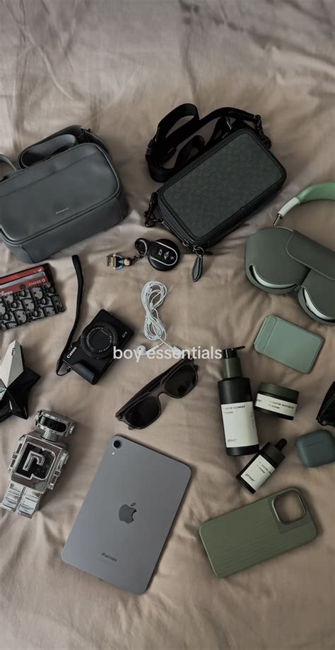 Boy Essentials Whats In My Bag For Daily Carry Everyday Essentials