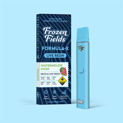 Frozen Fields Formula X The Vape Vault