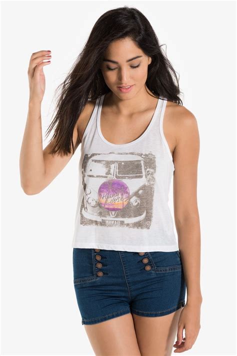 Loose Racerback Tank Clothes Tank Top Fashion Clothes For Women