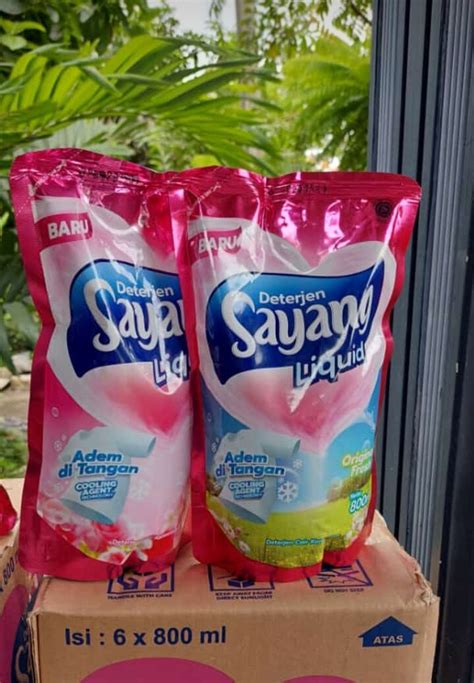 Sayang Deterjen Liquid 750 Ml Lazada Indonesia
