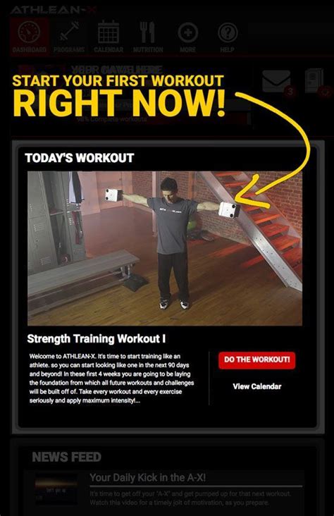 Athlean X Workout Calendar Eoua Blog