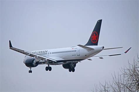 C GJXE Air Canada Airbus A220 300 Our First At The Site