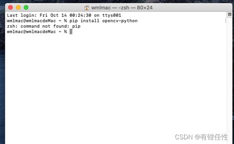 【mac】python27安装opencvpython27 Opencv Csdn博客