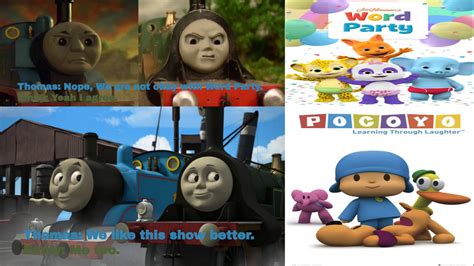 Thomas And Emily Hates Word Party And Likes Pocoyo By Zmcdonald09 On