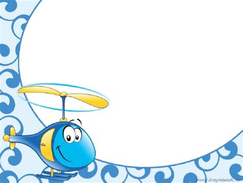 Вертоліт фон презентації для дитячого садка Безкоштовні фони для