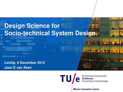 Ppt Design Science For Socio Technical System Design Powerpoint