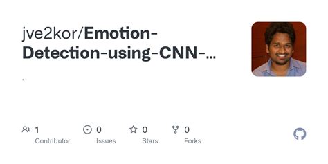 Github Jve Kor Emotion Detection Using Cnn And Opencv
