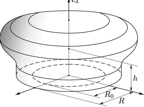 An Axisymmetric Rigid Body With An Annular Contact Area Download Scientific Diagram