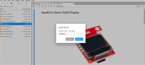Working With Qwiic On A Jetson Nano Through Jupyter Notebooks Sparkfun Learn