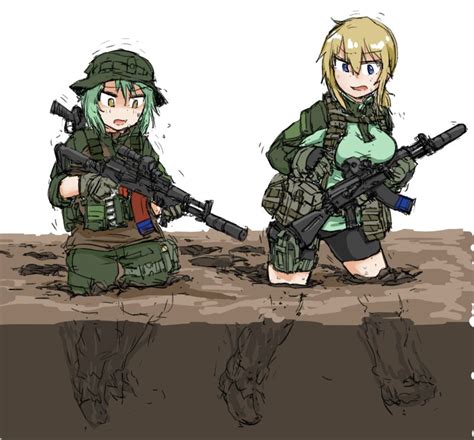 The Big Imageboard Tbib 2girls Dutchko Gun Lita Dutchko Military
