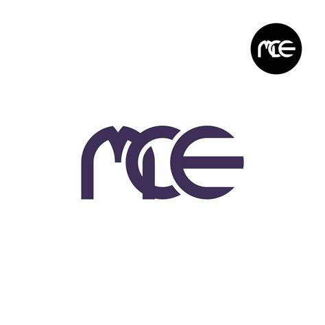Letter Mce Monogram Logo Design 26139895 Vector Art At Vecteezy