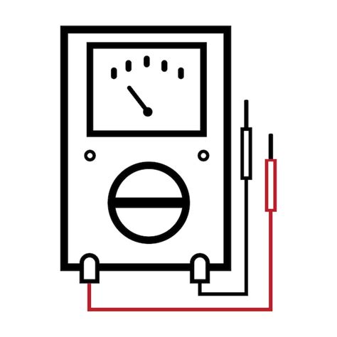 Premium Vector Digital Multimeter Icon