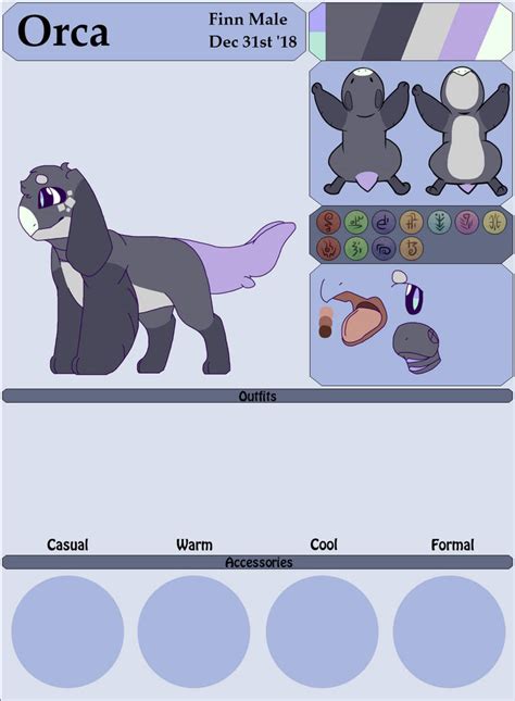 Orca Reference By Neo Green Beans On Deviantart