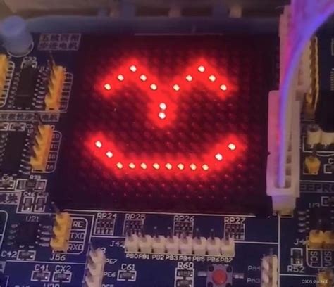 【51单片机16 16led点阵 显示图像 学习总结】 16x16笑脸 Csdn博客