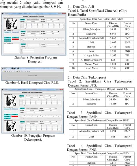 Tugas Akhir Implementasi Metode Run Length Encoding Dalam Kompresi Citra Dengan Citra Hitam Putih