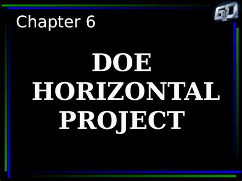 Ppt Chapter 6 Doe Horizontal Project Why A Horizontal Waterflood