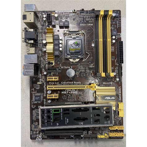 華碩 Asus H87 Pro H87 Plus B85 A 大板 二手良品主機板 1150腳位 蝦皮購物