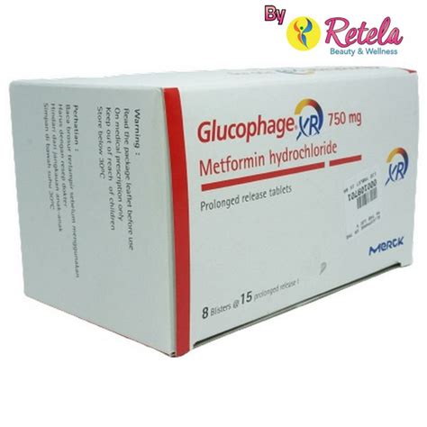 Jual Glucophage Xr 750mg 1 Strip 15 Tablet Shopee Indonesia