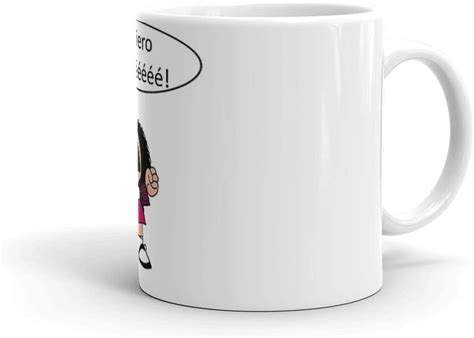 mafalda café café 11 onzas cerámica blanca yaxa guatemala