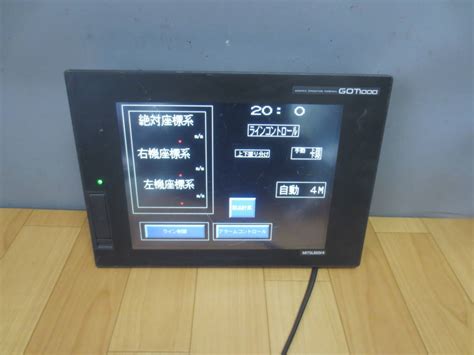 Yahoo オークション Mitsubishi 三菱 シーケンサ用タッチパネル Gt1