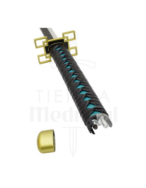 Katana Muichiro Tokito De Kimetsu No Yaiba Hoja Con Led ⚔️ Tienda Medieval