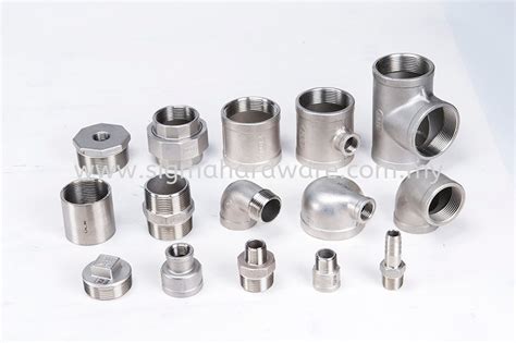 Stainless Steel 304 Threaded Fittings Stainless Steel Fittings Selangor