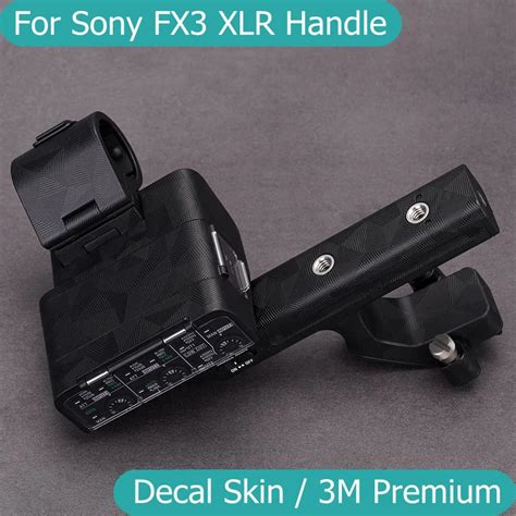 Fx3 Xlr 핸들 데칼 스킨 비닐 랩 필름 카메라 바디 보호 스티커 프로텍터 코트 소니 Ilme Ilme Fx3 Ilmefx3