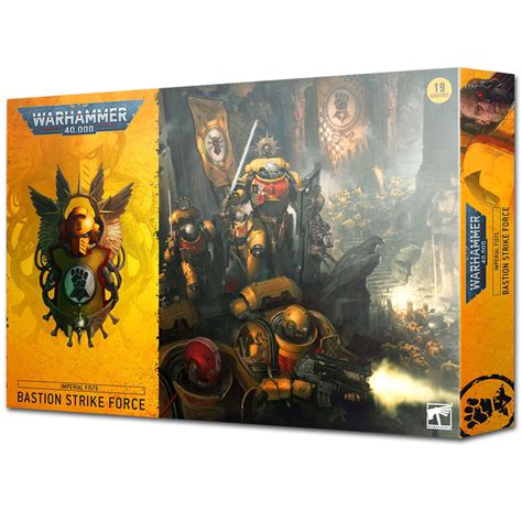 Warhammer 40 000 Imperial Fists Bastion Strike Force Tabletop Games
