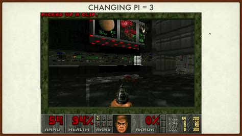 Non Euclidean Doom What Happens To A Game When Pi Is Not 314159 Mediacccde