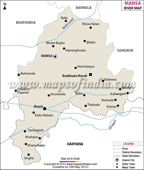 Mansa River Map
