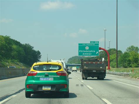 East Coast Roads Interstate Pennsylvania Turnpike Westbound Views